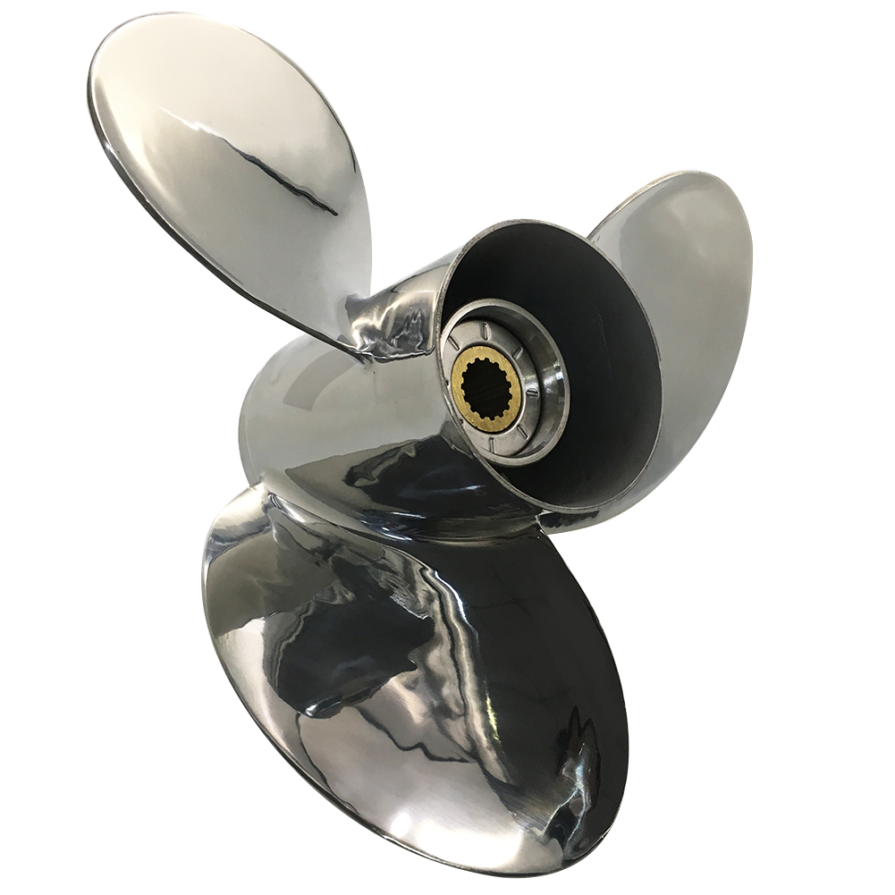 14 X 17 Stainless Steel Propeller For Yamaha Outboard Engine 150 300HP